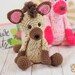 Hyena Crochet Pattern, Crochet Hyena, Amigurumi, Hyena Pattern, Hyena ...
