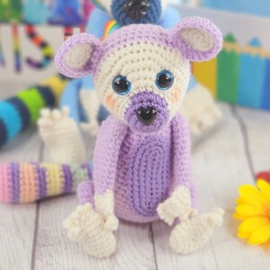 Lemur, Lemur Crochet Pattern, Crochet Pattern, Crochet Lemur, Lemur ...