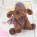 Mini Bison, Mini Bison Crochet Pattern, Crochet Pattern, Crochet Bison ...