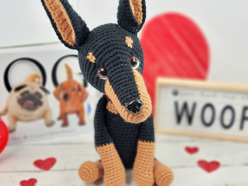 Doberman Crochet Doberman Doberman Crochet Pattern Crochet - Etsy