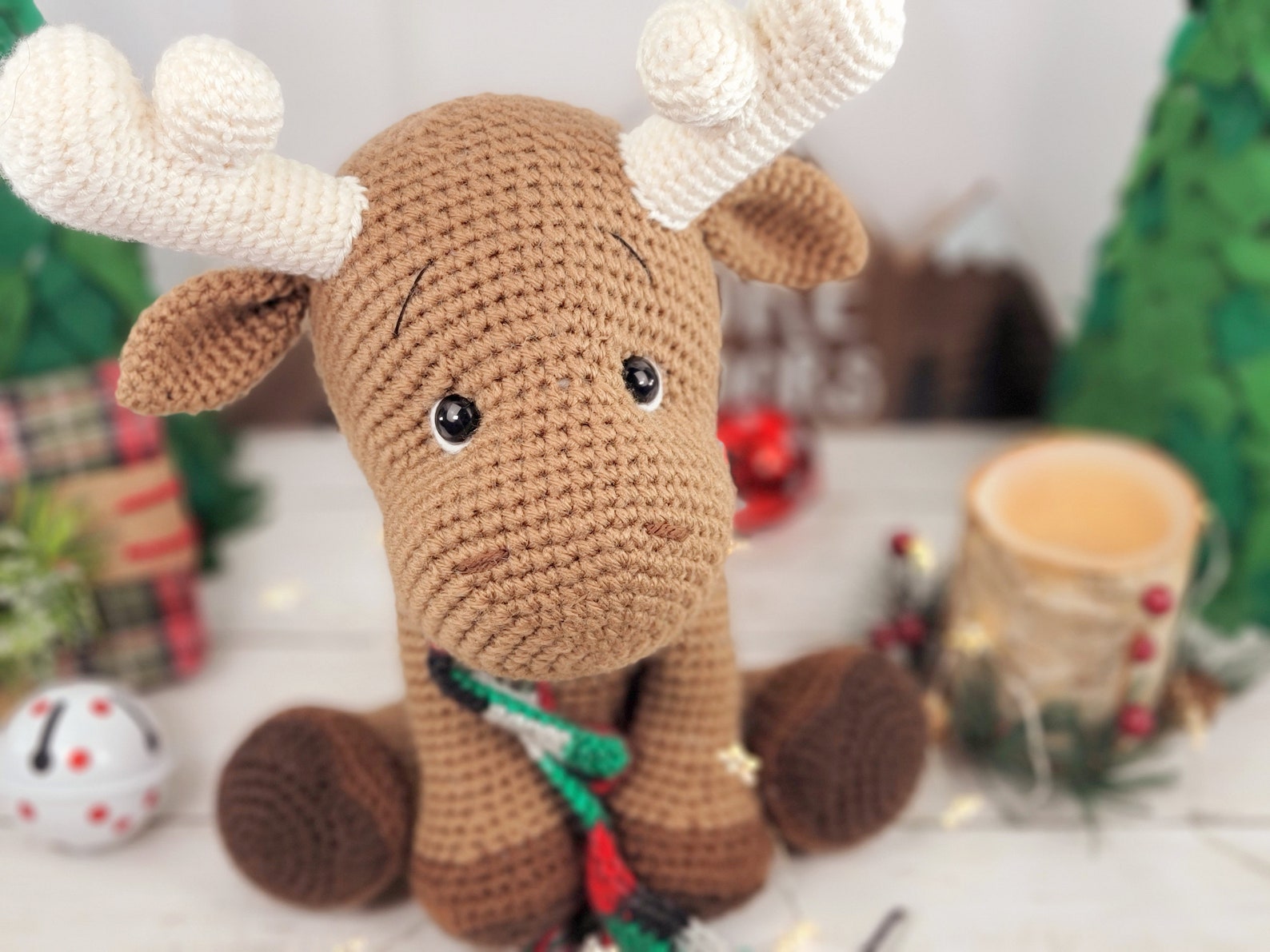 Moose Crochet Pattern Crochet Moose Moose Tutorial - Etsy