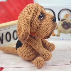 Bloodhound, Bloodhound Crochet Pattern, Crochet Pattern, Pattern ...