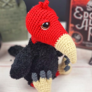 Vulture Crochet Pattern, Crochet Pattern, Crochet Vulture, Amigurumi ...