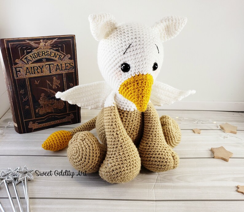 Griffin crochet pattern crochet griffin amigurumi griffin | Etsy