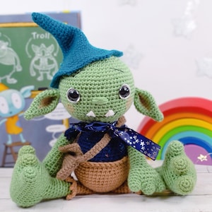 Goblin, Goblin Crochet Pattern, Crochet Goblin, Goblin Tutorial ...