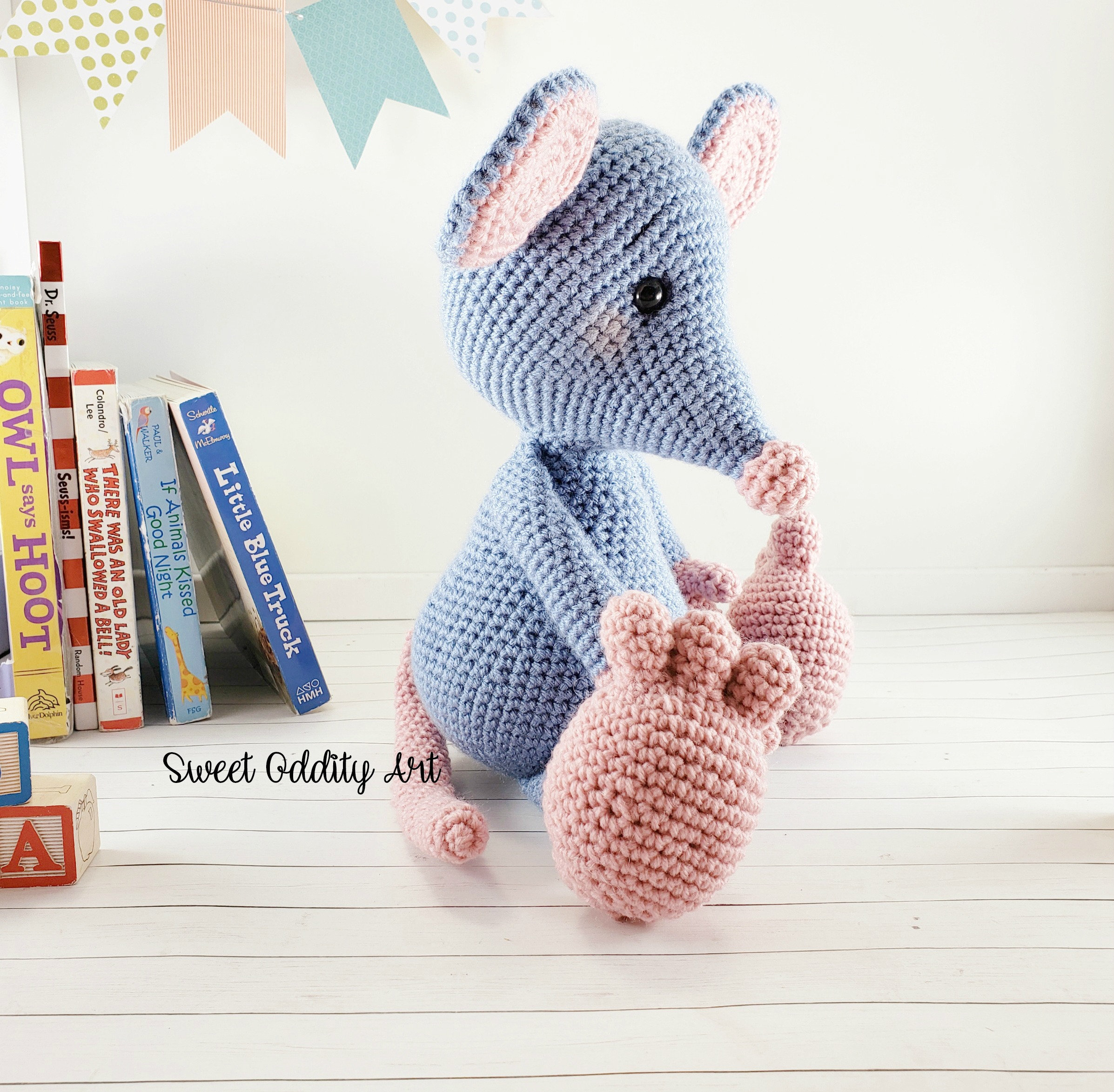 Rat Crochet Pattern Crochet Rat Rat Tutorial Crochet - Etsy UK