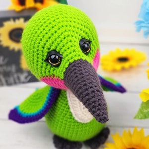 Hummingbird, Hummingbird Crochet Pattern, Crochet Pattern, Pattern ...