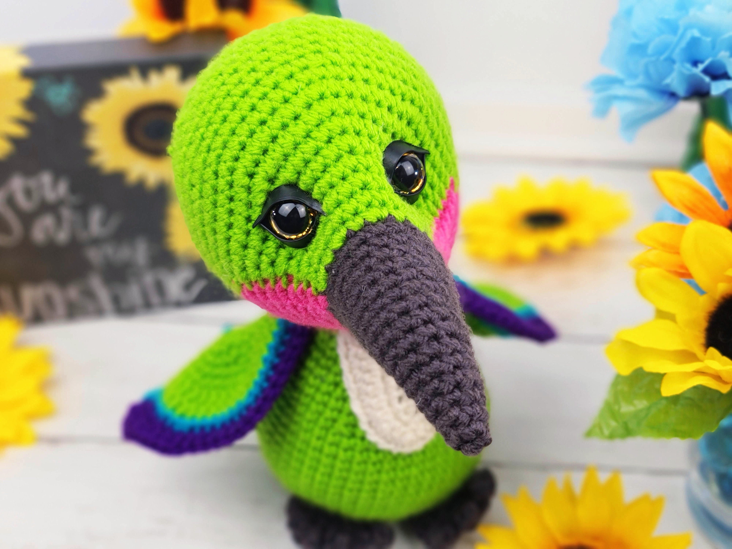 Hummingbird Hummingbird Crochet Pattern Crochet Pattern | Etsy