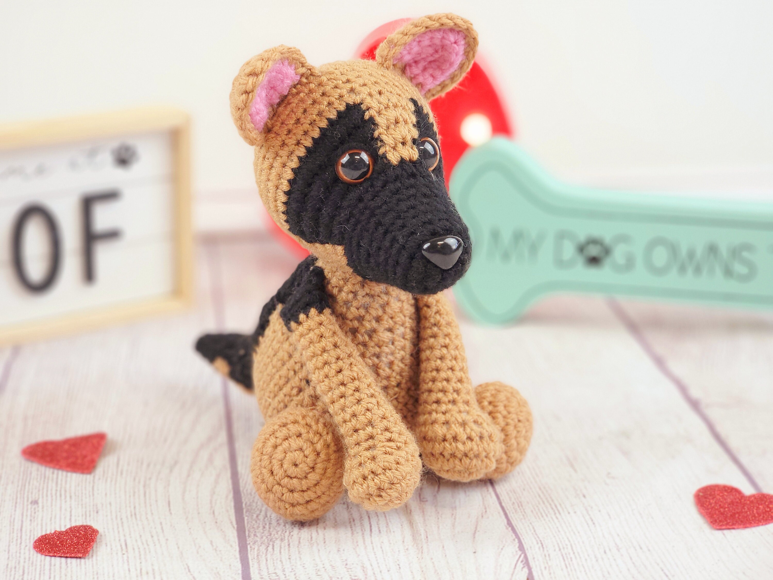 German Shepherd Crochet Pattern Dog Crochet Pattern Crochet - Etsy