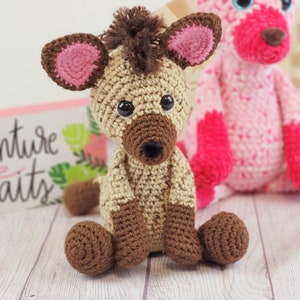 Hyena Crochet Pattern, Crochet Hyena, Amigurumi, Hyena Pattern, Hyena ...