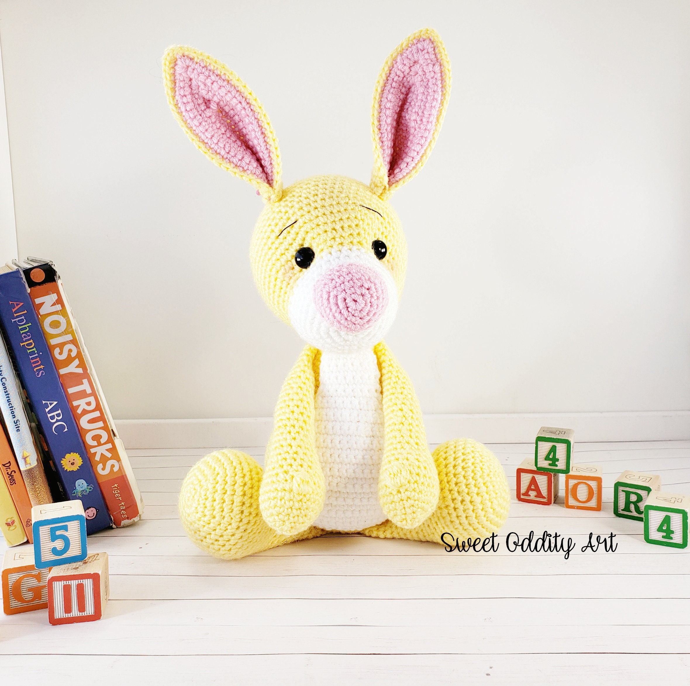 Rabbit Crochet Pattern Crochet Rabbit Rabbit Pattern Rabbit | Etsy