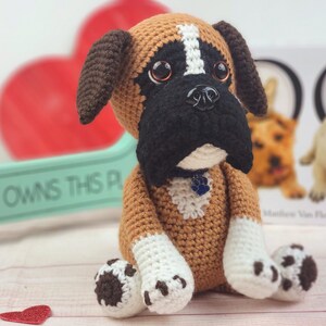 Boxer Crochet Pattern, Crochet Boxer, Boxer, Crochet Pattern, Amigurumi ...