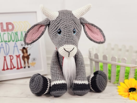 Goat Crochet Pattern Crochet Goat Amigurumi Goat Pattern - Etsy