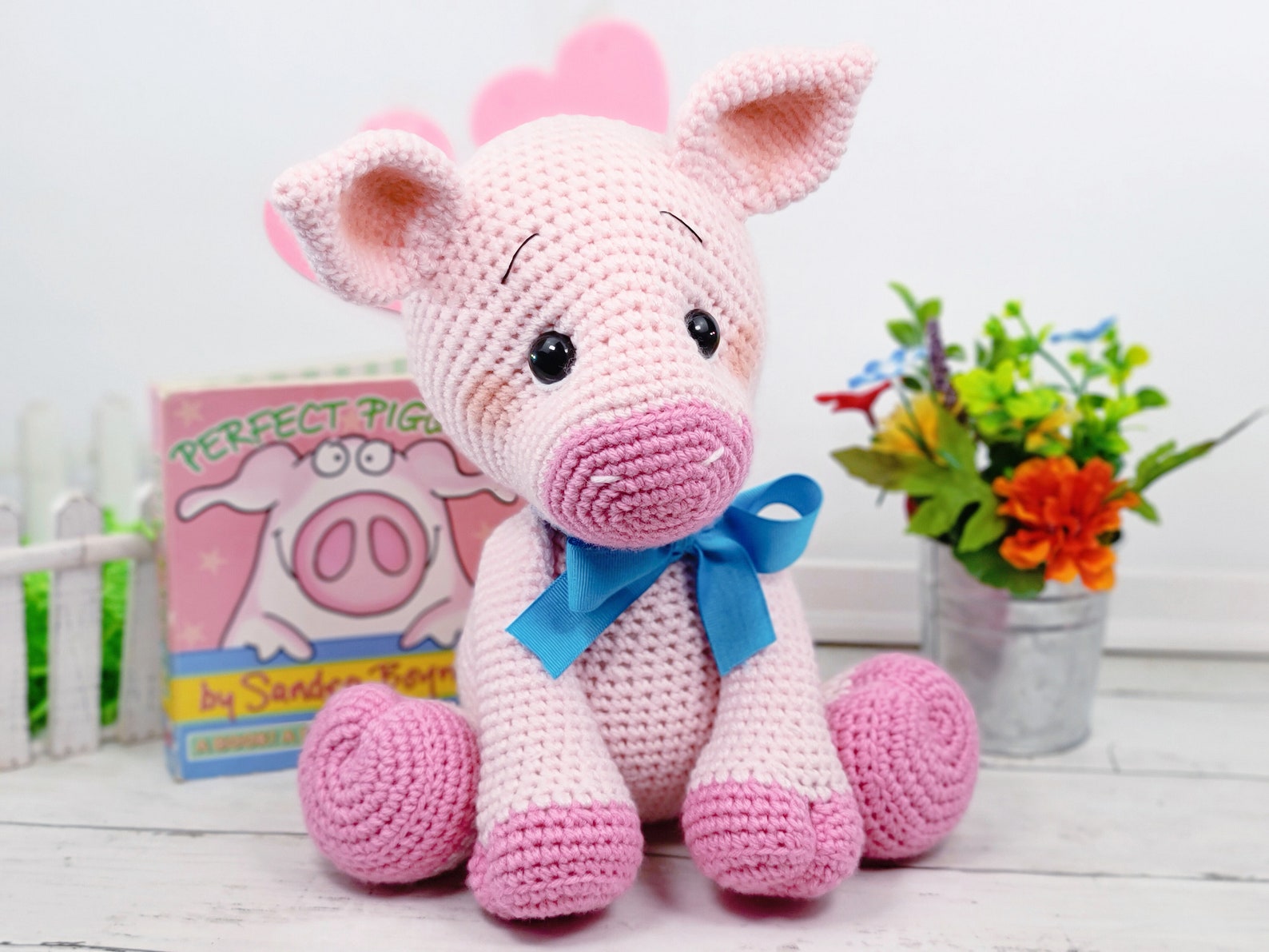 Pig Crochet Pattern Crochet Pig Crochet Pattern | Etsy