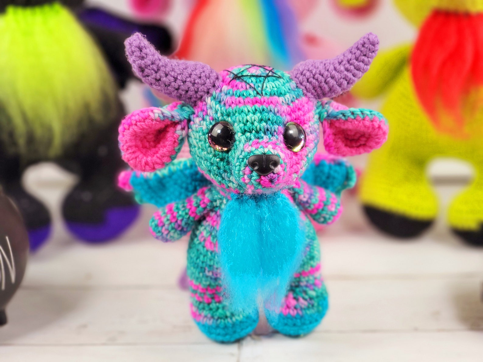 Baphomet Crochet Pattern Baphomet Pattern Crochet - Etsy