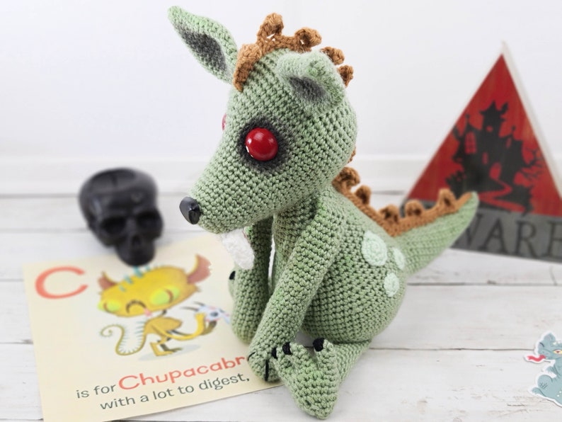 Chupacabra Chupacabra Crochet Pattern Chupacabras Crochet - Etsy