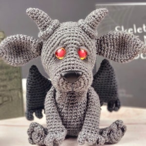Gargoyle Crochet Pattern, Crochet Pattern, Amigurumi, Gargoyle, Crochet ...