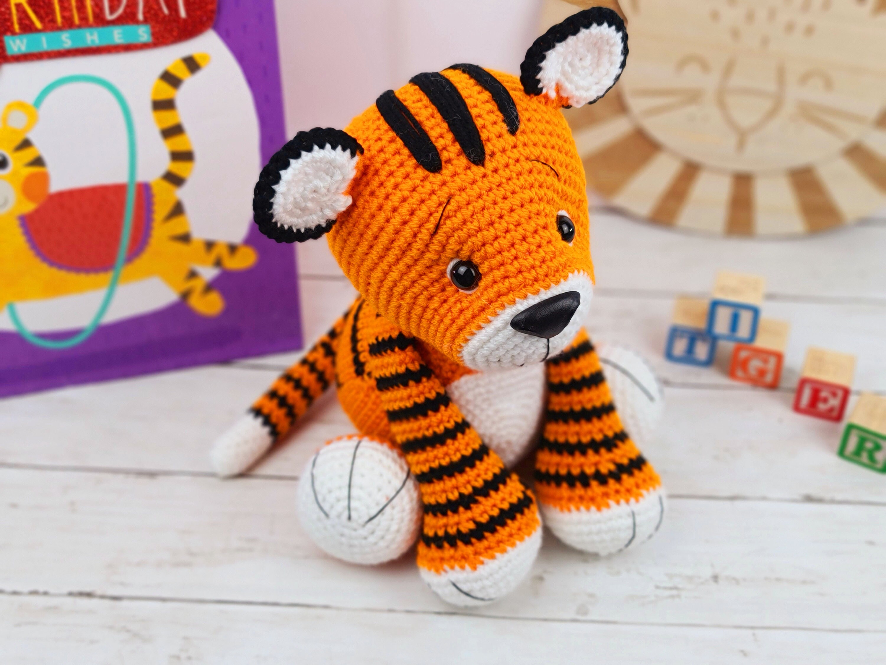 Tiger Crochet Pattern Crochet Tiger Tiger Pattern Crochet - Etsy Australia