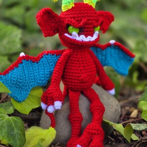 Imp Crochet Pattern, Crochet Imp, Fairy Crochet Pattern, Crochet Fairy ...