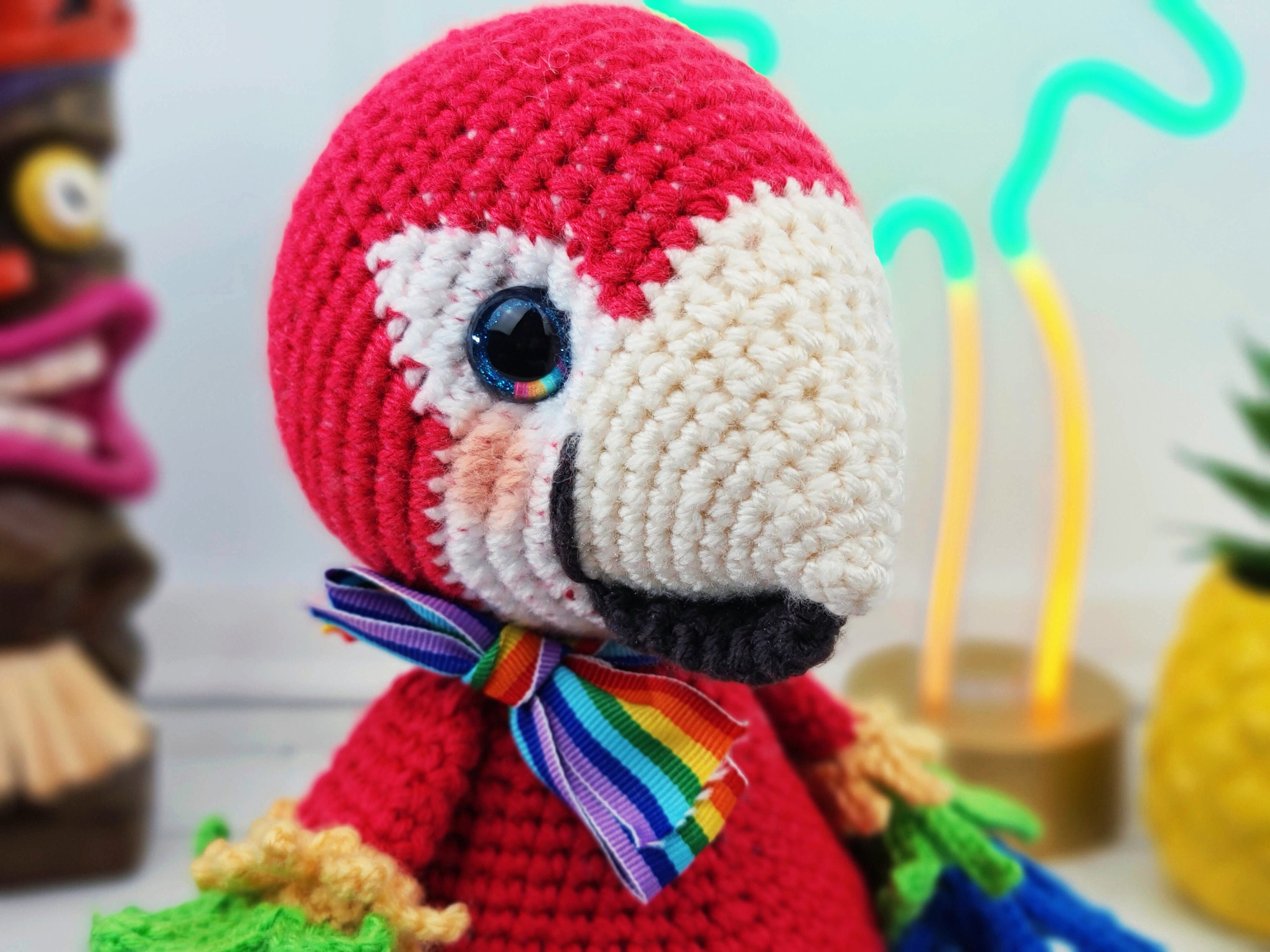 Parrot Crochet Pattern Bird Crochet Pattern Crochet Pattern - Etsy