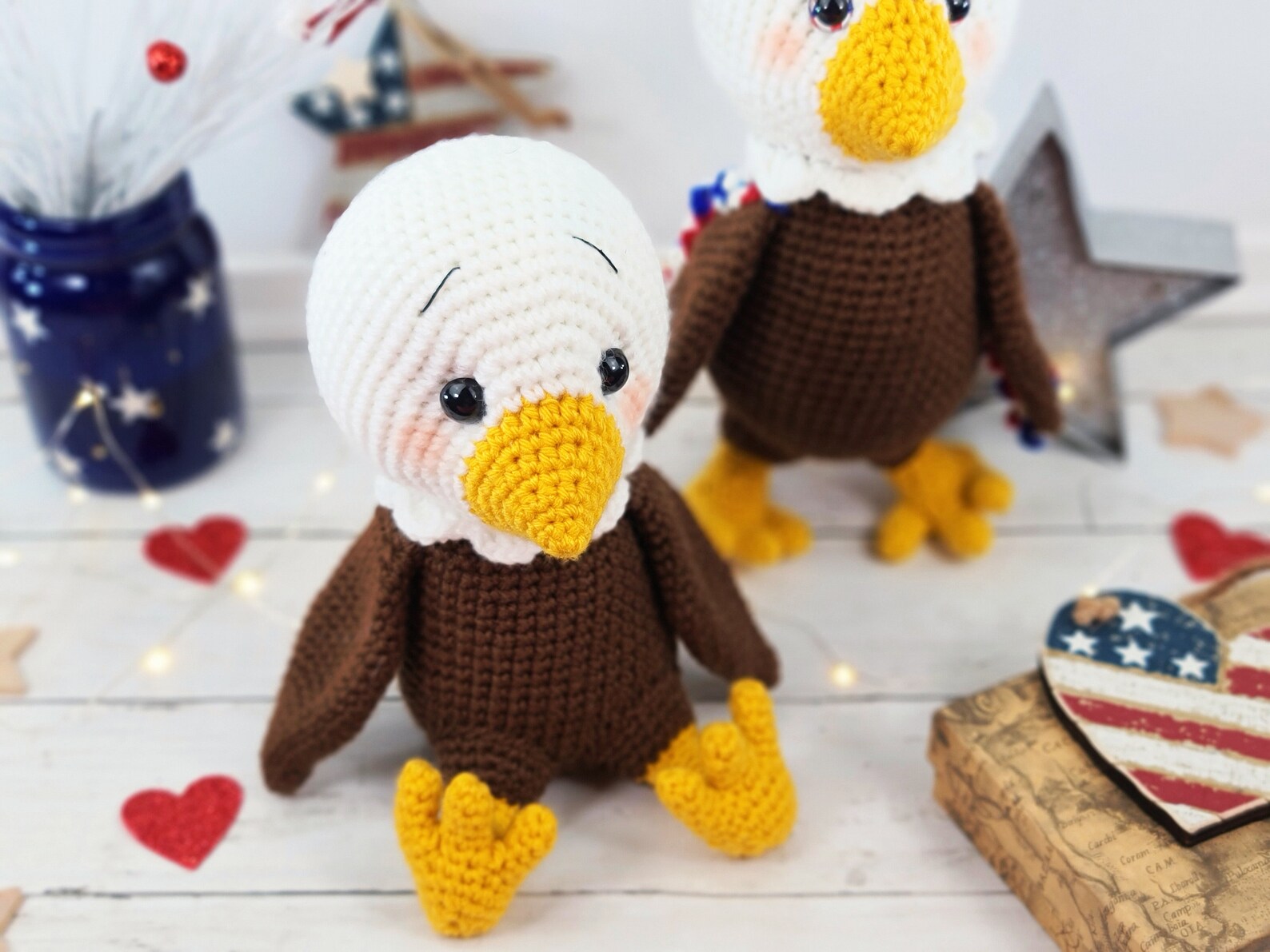 Eagle Crochet Eagle Eagle Crochet Pattern Eagle Tutorial - Etsy