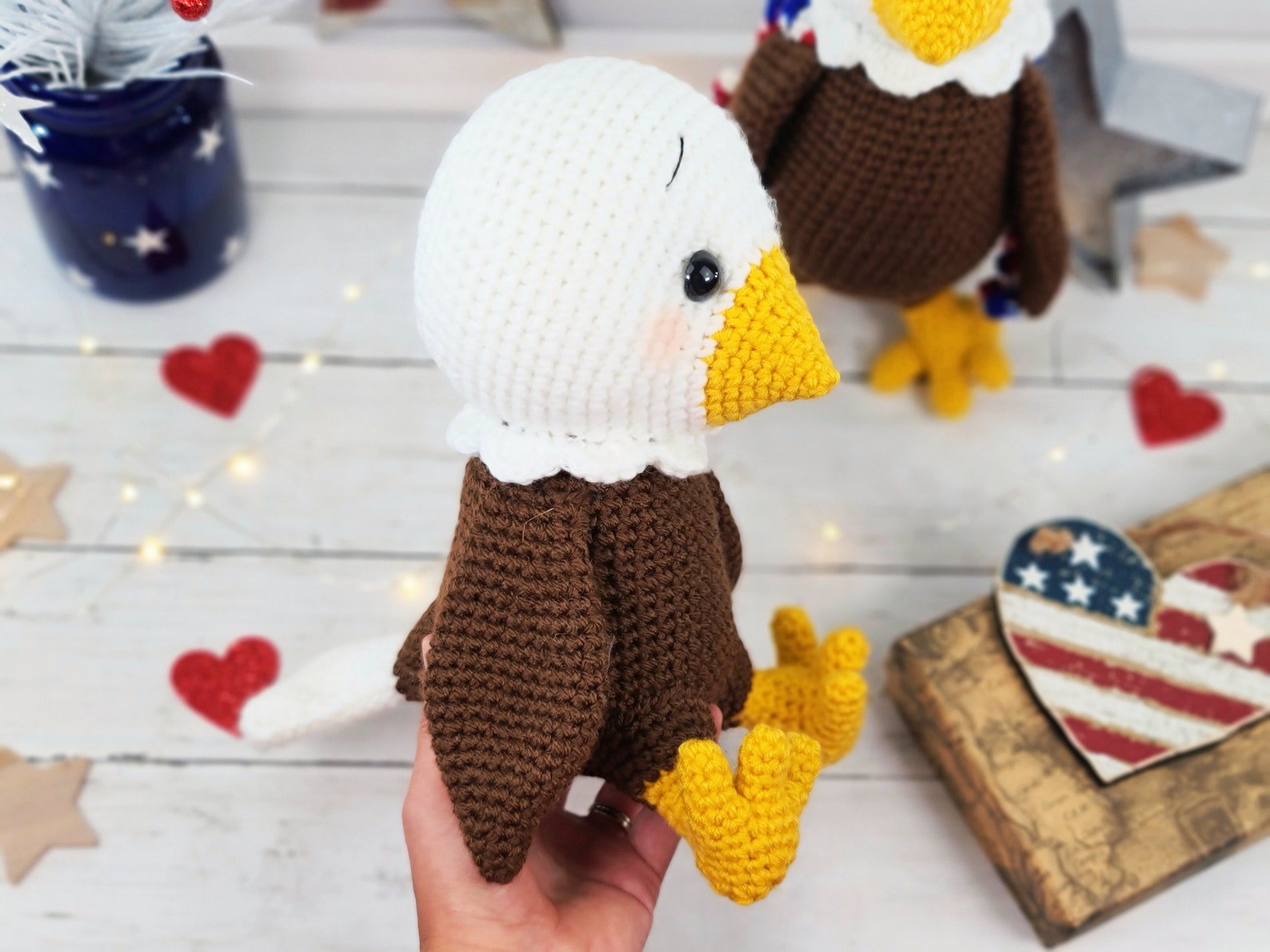 Eagle Crochet Eagle Eagle Crochet Pattern Eagle Tutorial - Etsy