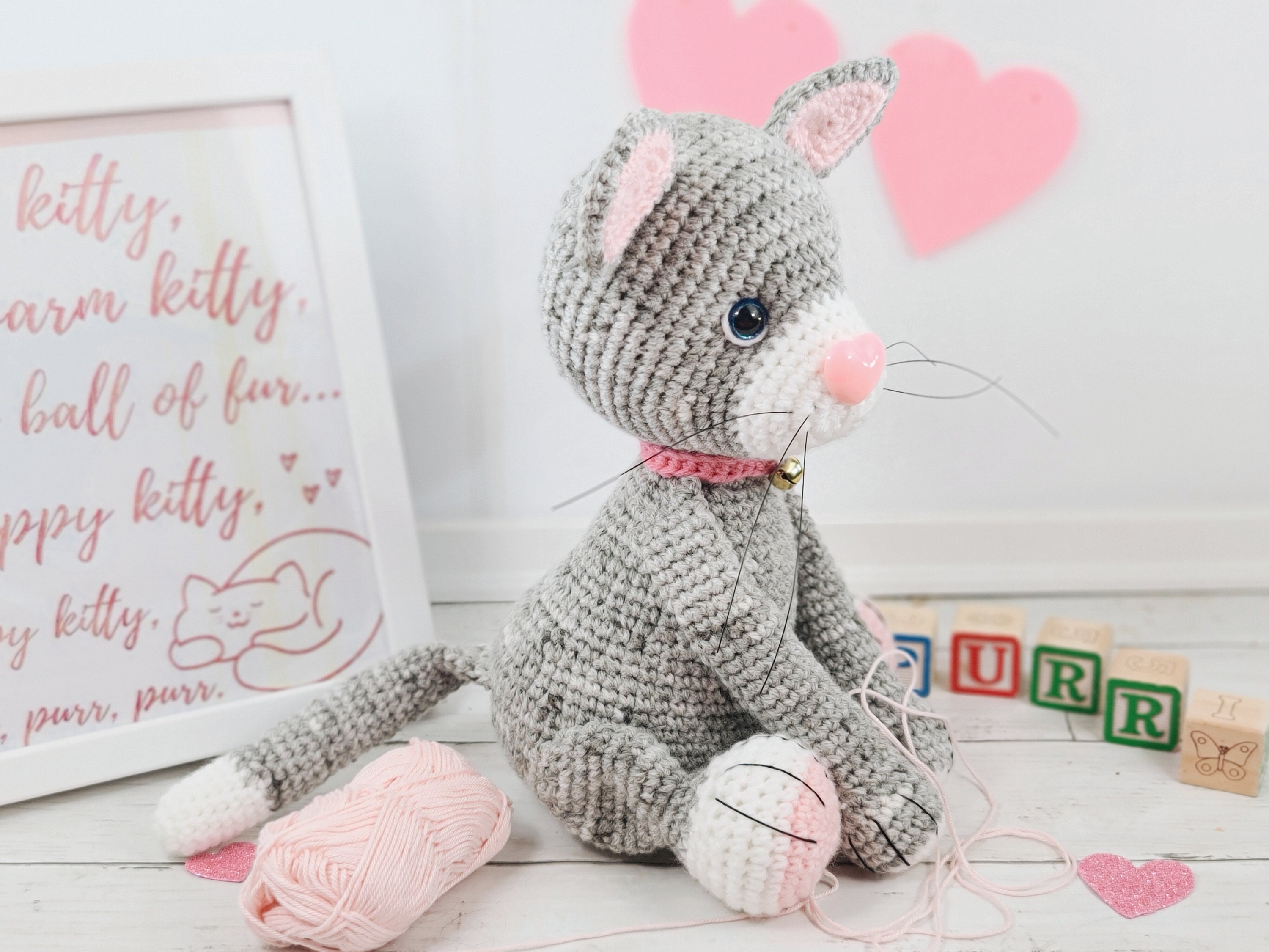 Cat Cat Crochet Pattern Crochet Pattern Amigurumi Crochet - Etsy