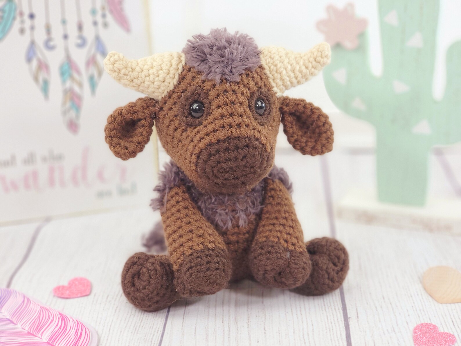 Mini Bison Mini Bison Crochet Pattern Crochet Pattern - Etsy Canada