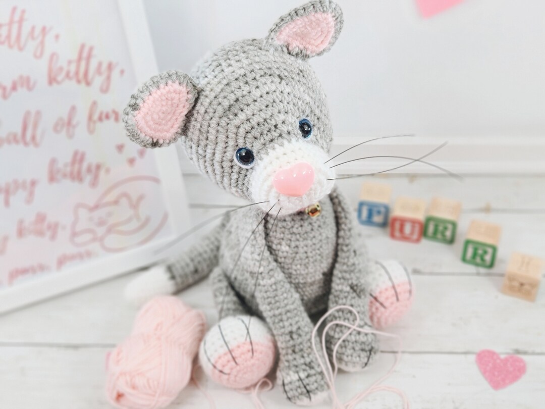 Cat, Cat Crochet Pattern, Crochet Pattern, Amigurumi, Crochet Cat, Cat ...