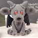 Gargoyle Crochet Pattern, Crochet Pattern, Amigurumi, Gargoyle, Crochet ...