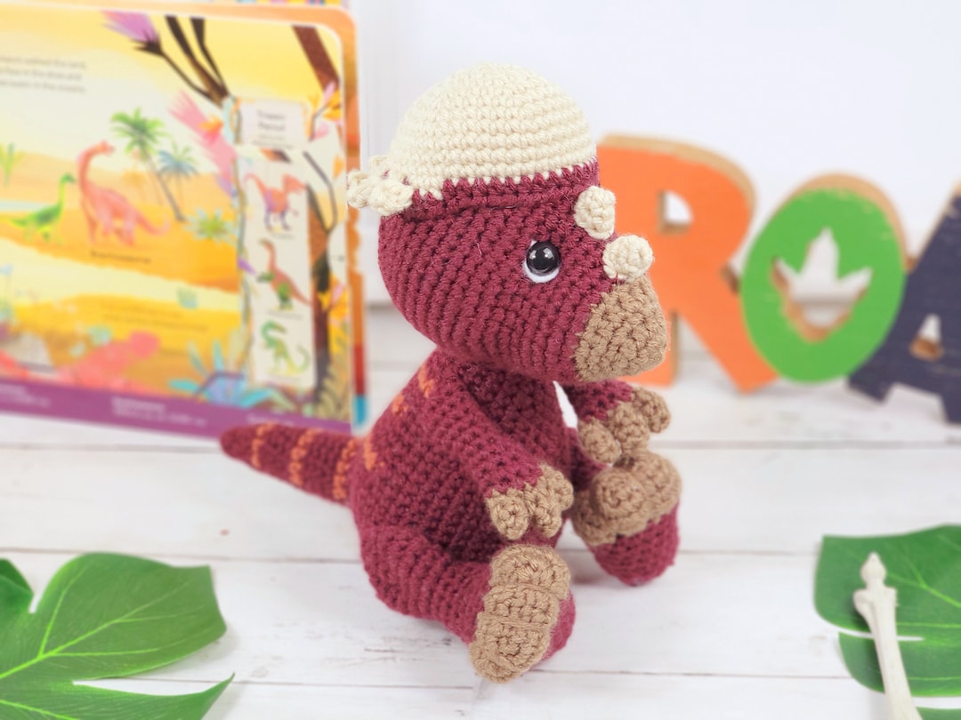 Pachysaurus, Dinosaur Pattern, Dinosaur Crochet Pattern, Crochet ...