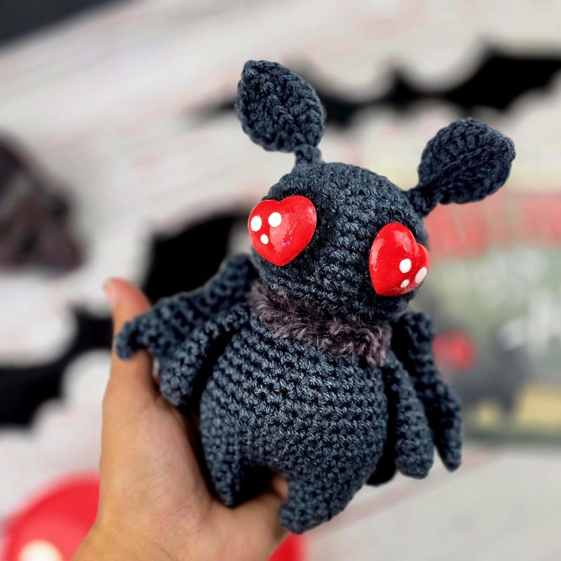Mothman Crochet - Etsy
