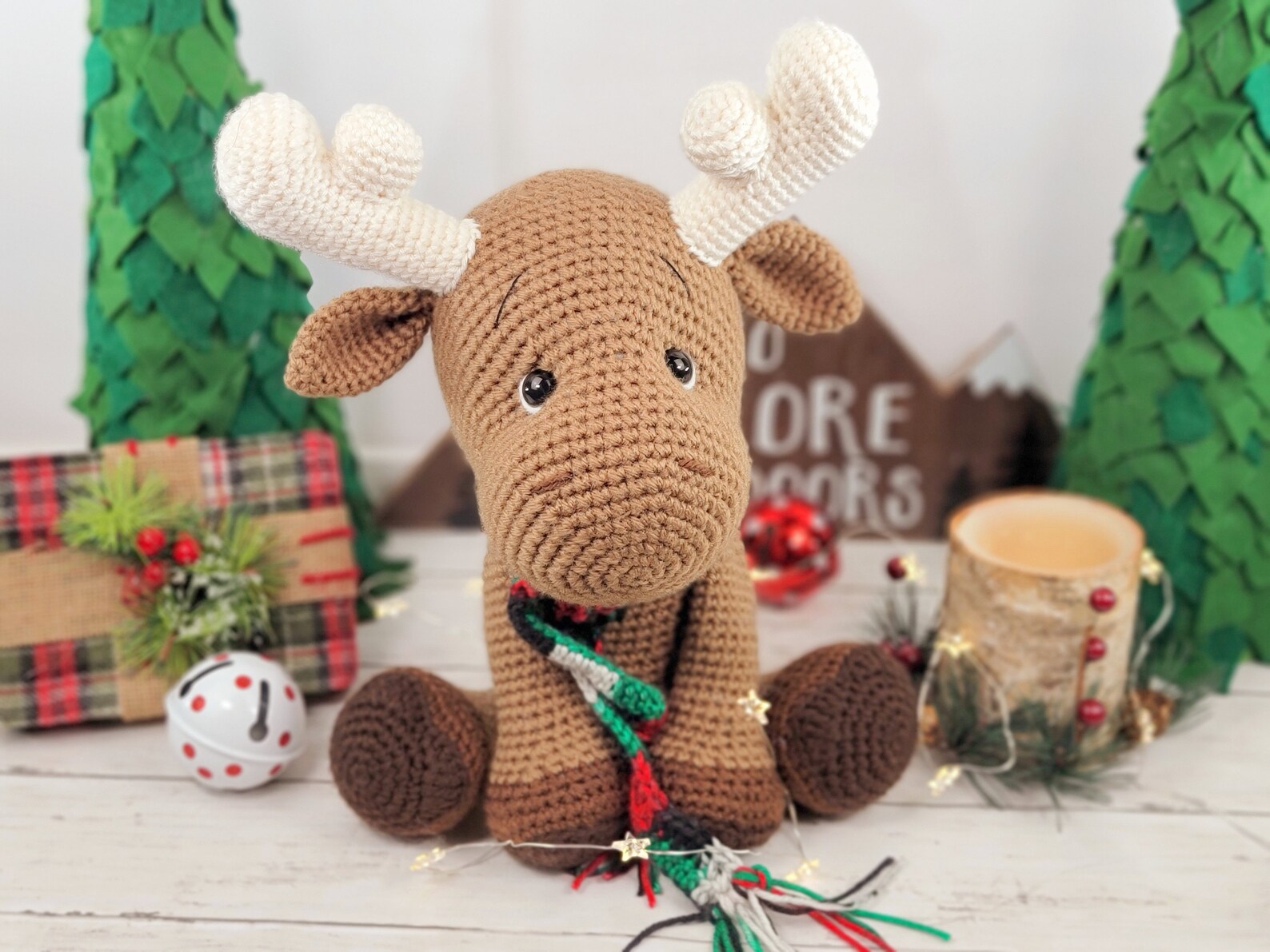 Moose Crochet Pattern Crochet Moose Moose Tutorial - Etsy