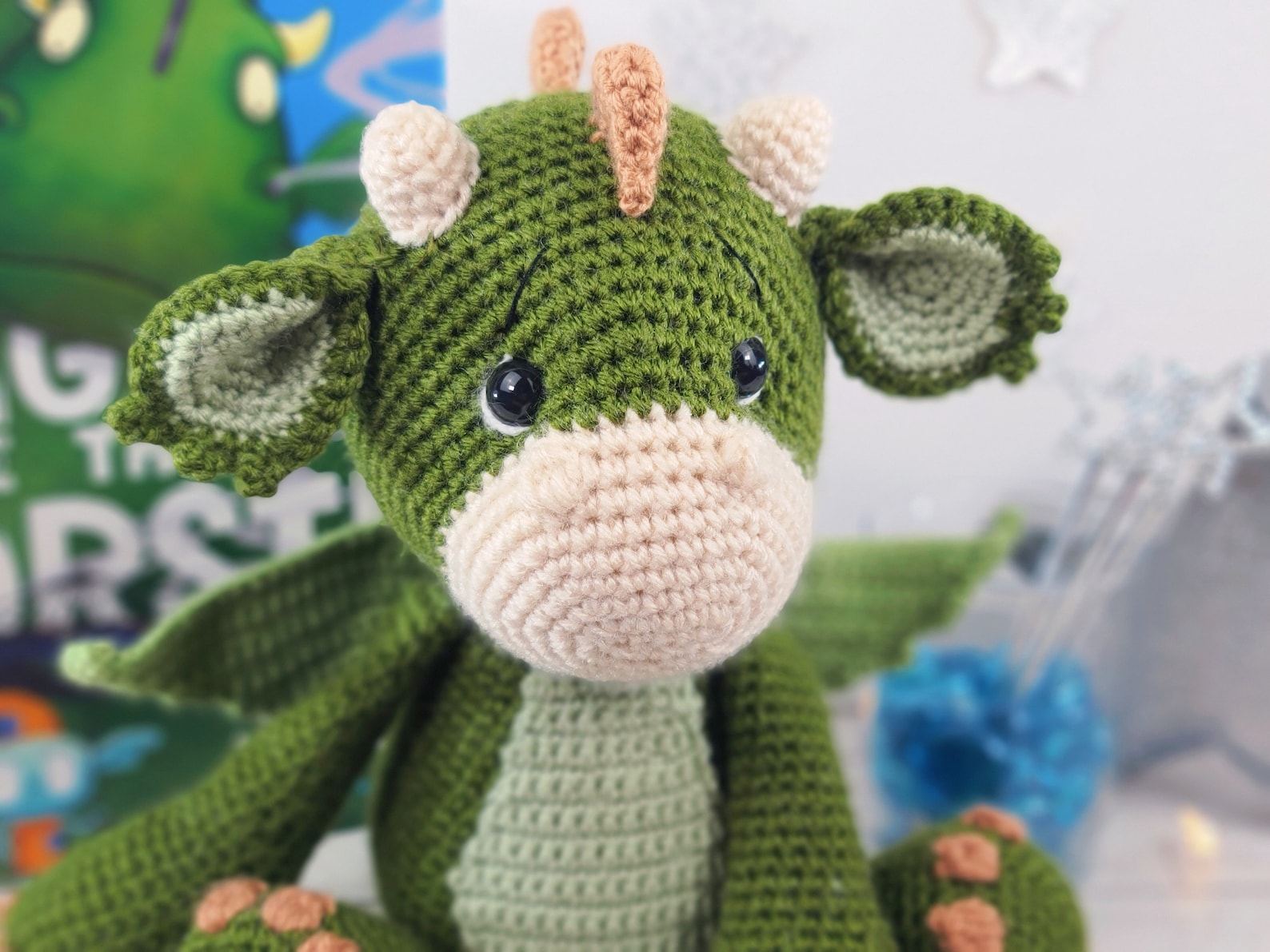 Dragon Crochet Pattern, Crochet Dragon, Amigurumi, Dragon Pattern ...