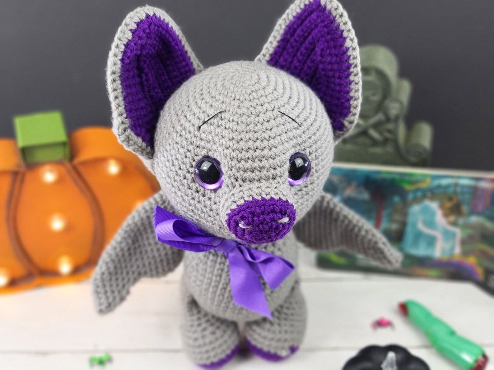 Bat Crochet Pattern Bat Pattern Crochet Bat Amigurumi | Etsy