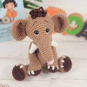 Mammoth Crochet Pattern, Crochet Pattern, Pattern, Crochet, Mammoth ...