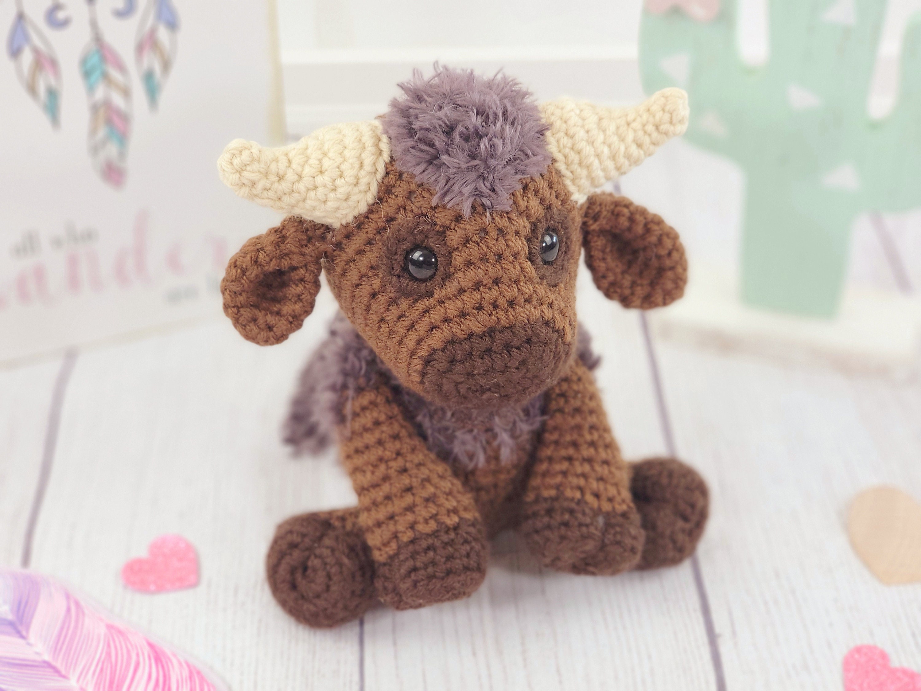 Mini Bison Mini Bison Crochet Pattern Crochet Pattern - Etsy Canada