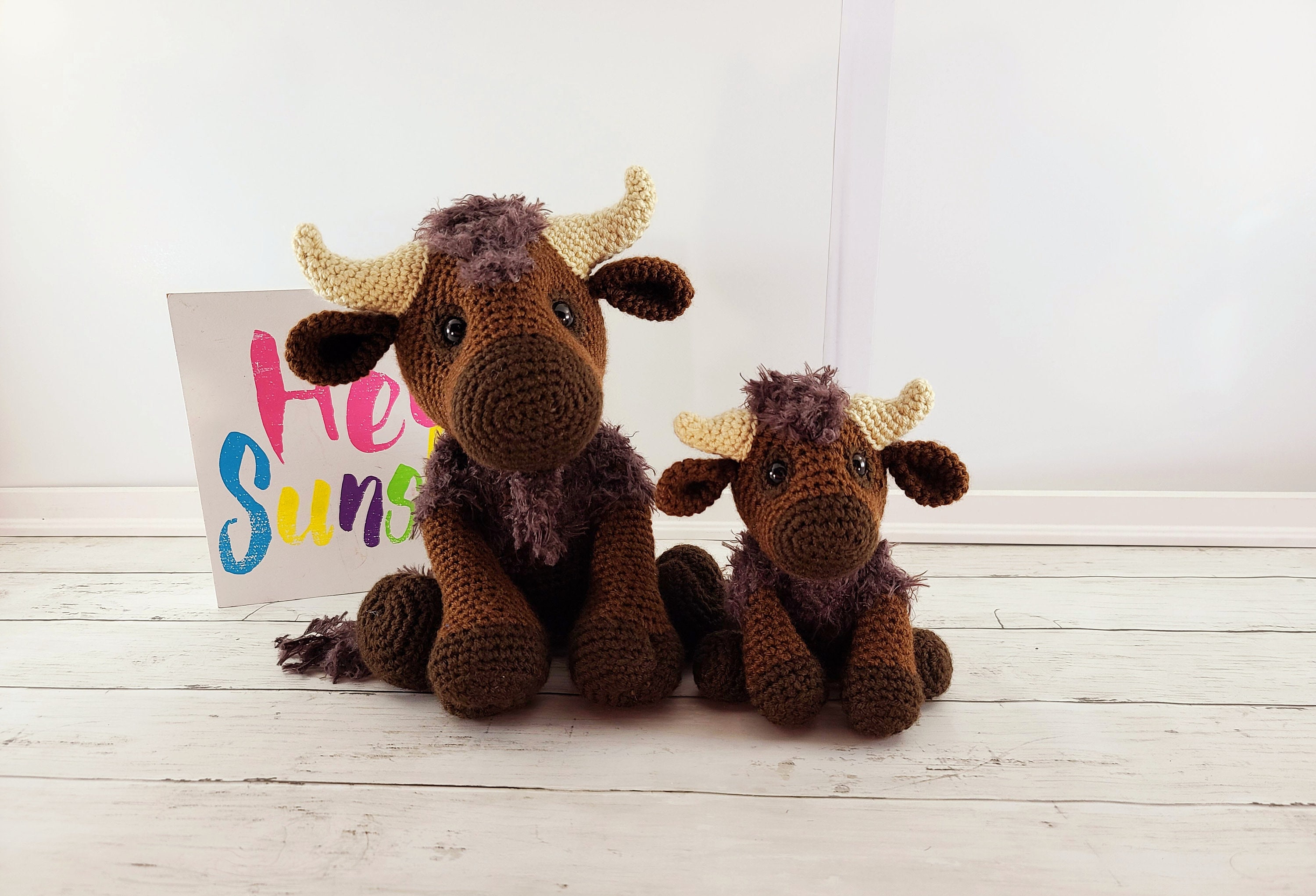 Bison bison crochet pattern crochet pattern bison | Etsy