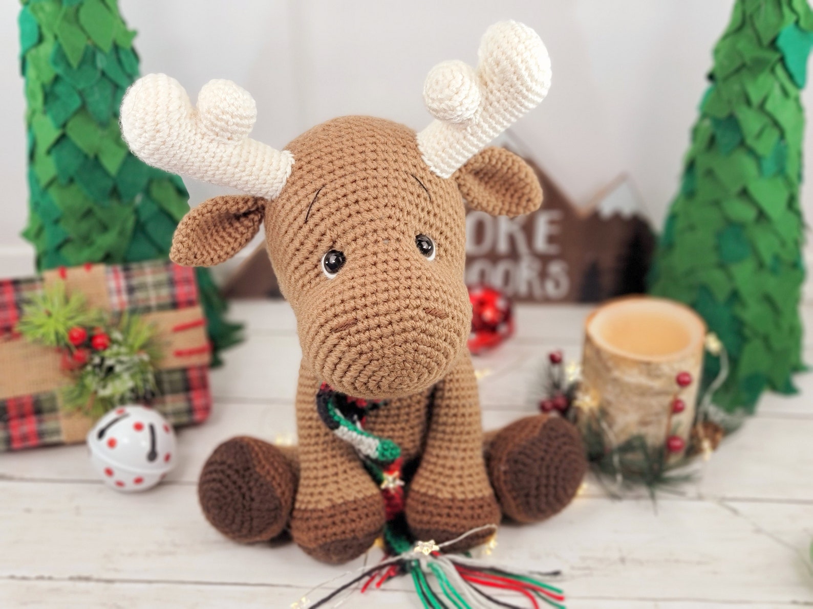 Moose Crochet Pattern Crochet Moose Moose Tutorial - Etsy
