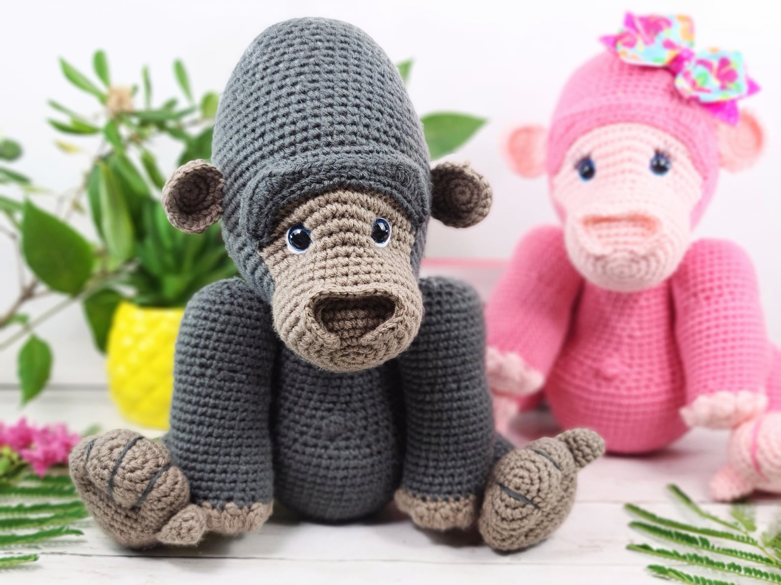 Gorilla, Gorilla Crochet Pattern, Crochet Pattern, Crochet Gorilla ...