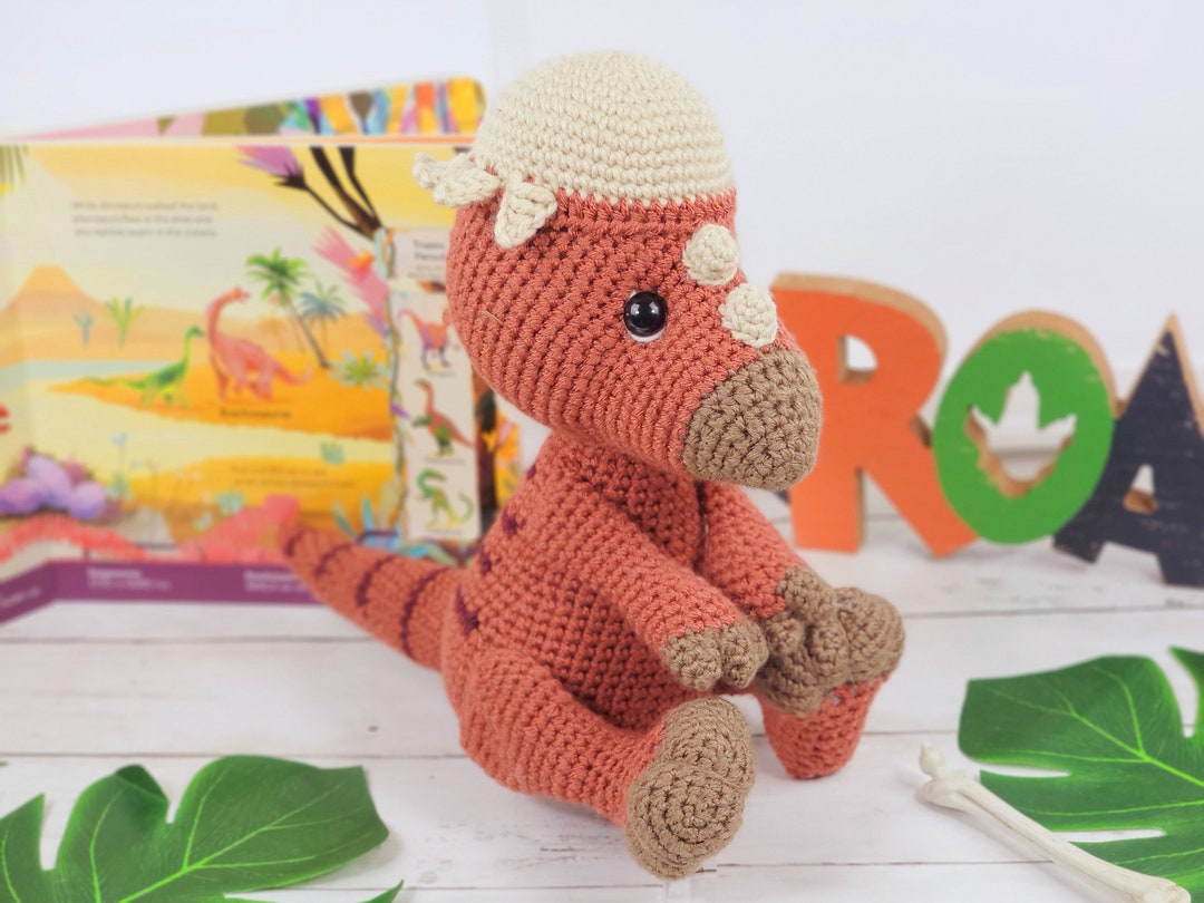 Pachysaurus, Dinosaur Pattern, Dinosaur Crochet Pattern, Crochet ...
