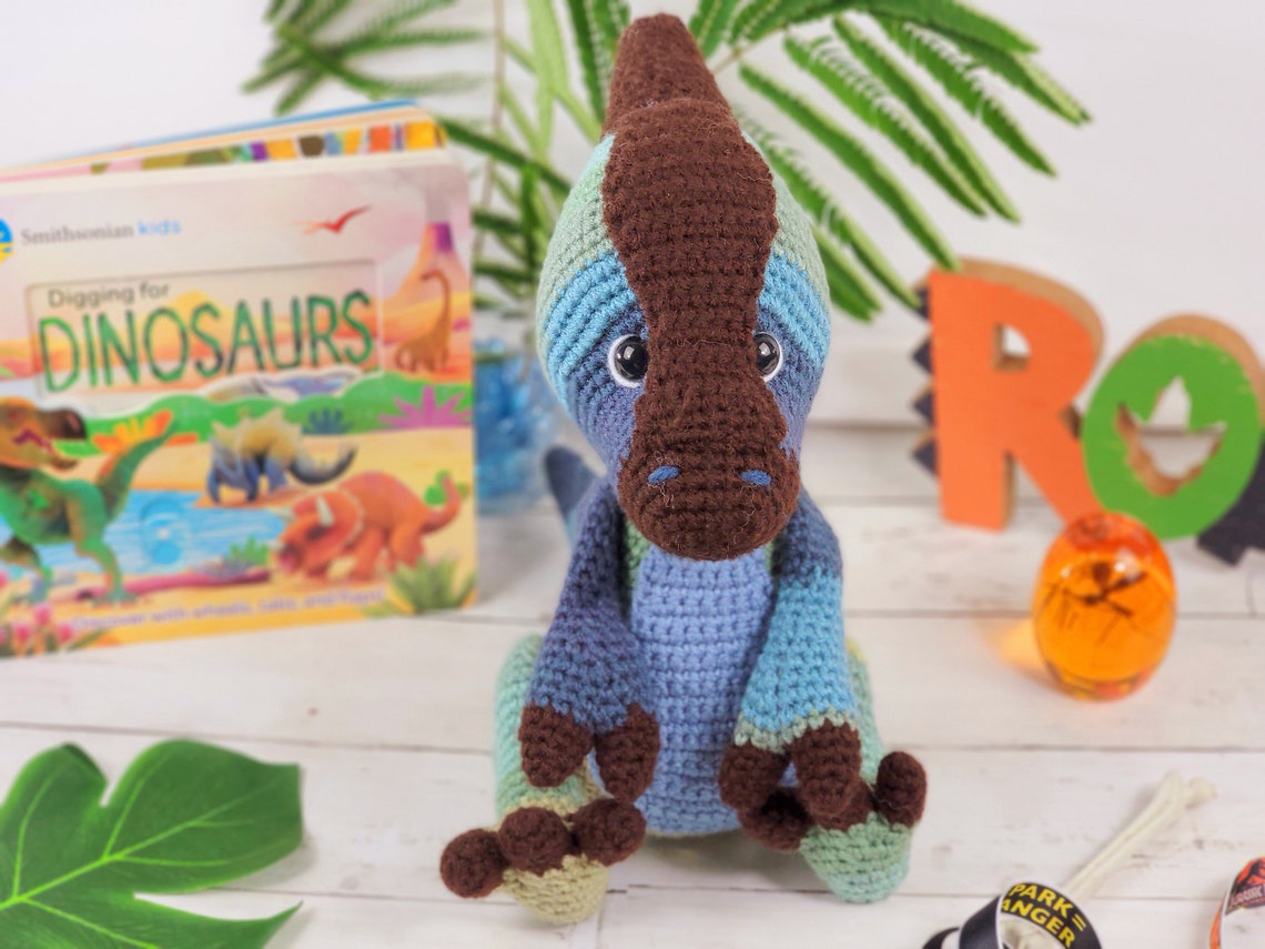 Parasalphosaurus Dinosaur Crochet Pattern Crochet Pattern - Etsy