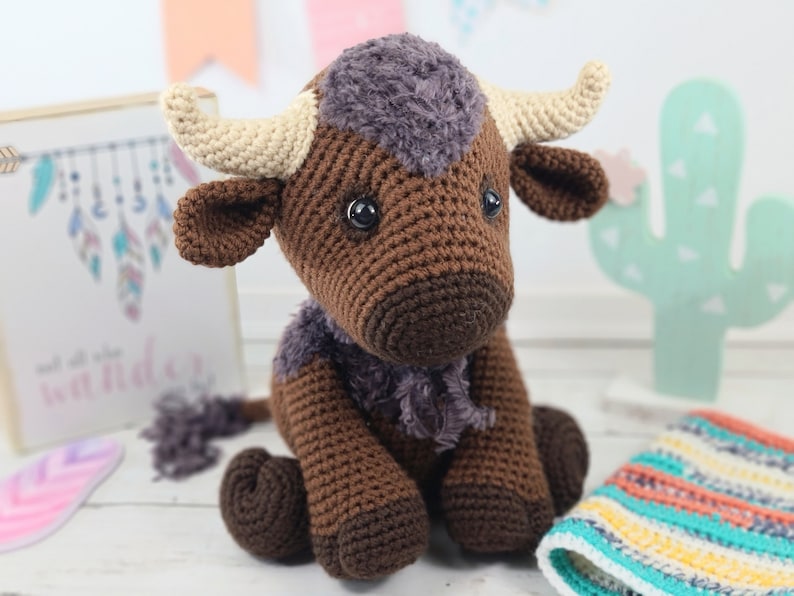 Bison Bison Crochet Pattern Crochet Pattern Bison - Etsy