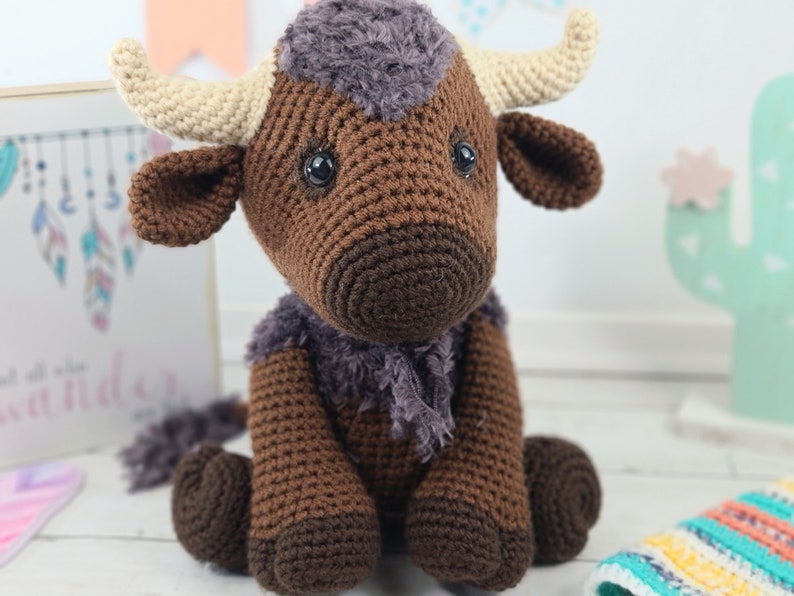 Bison Bison Crochet Pattern Crochet Pattern Bison - Etsy