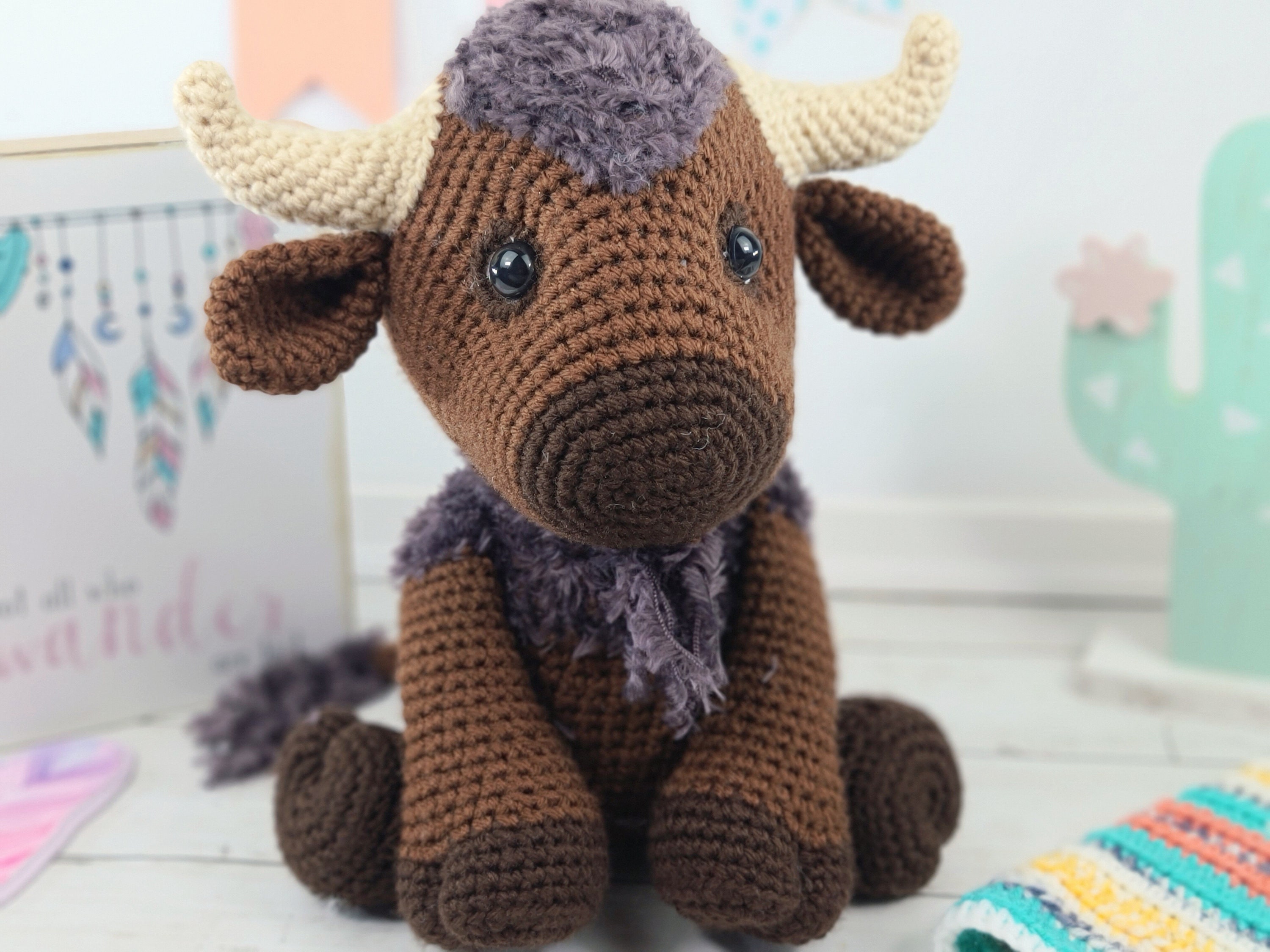 Bison Bison Crochet Pattern Crochet Pattern Bison | Etsy UK