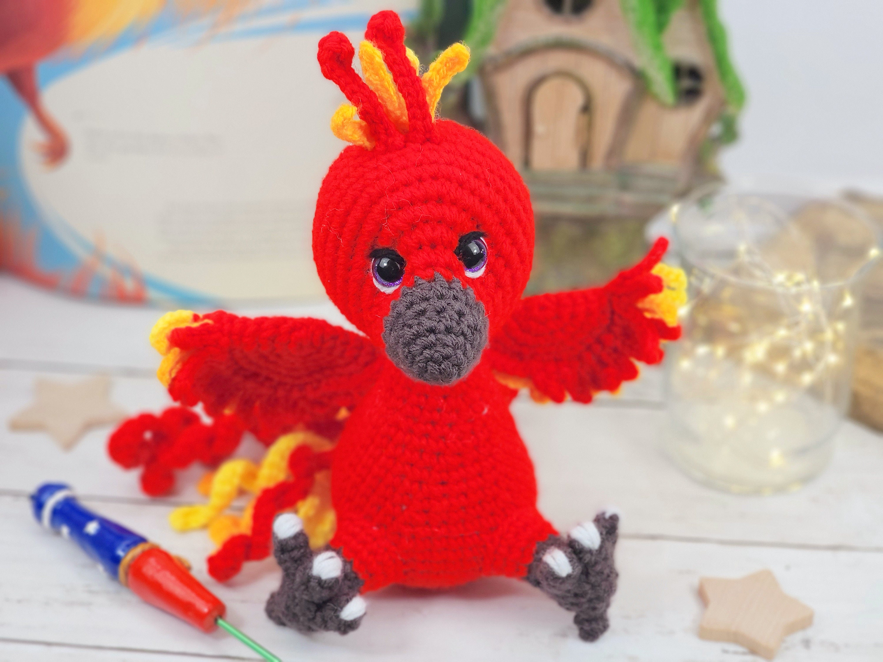 Phoenix Crochet Pattern Crochet Pattern Crochet Pattern - Etsy
