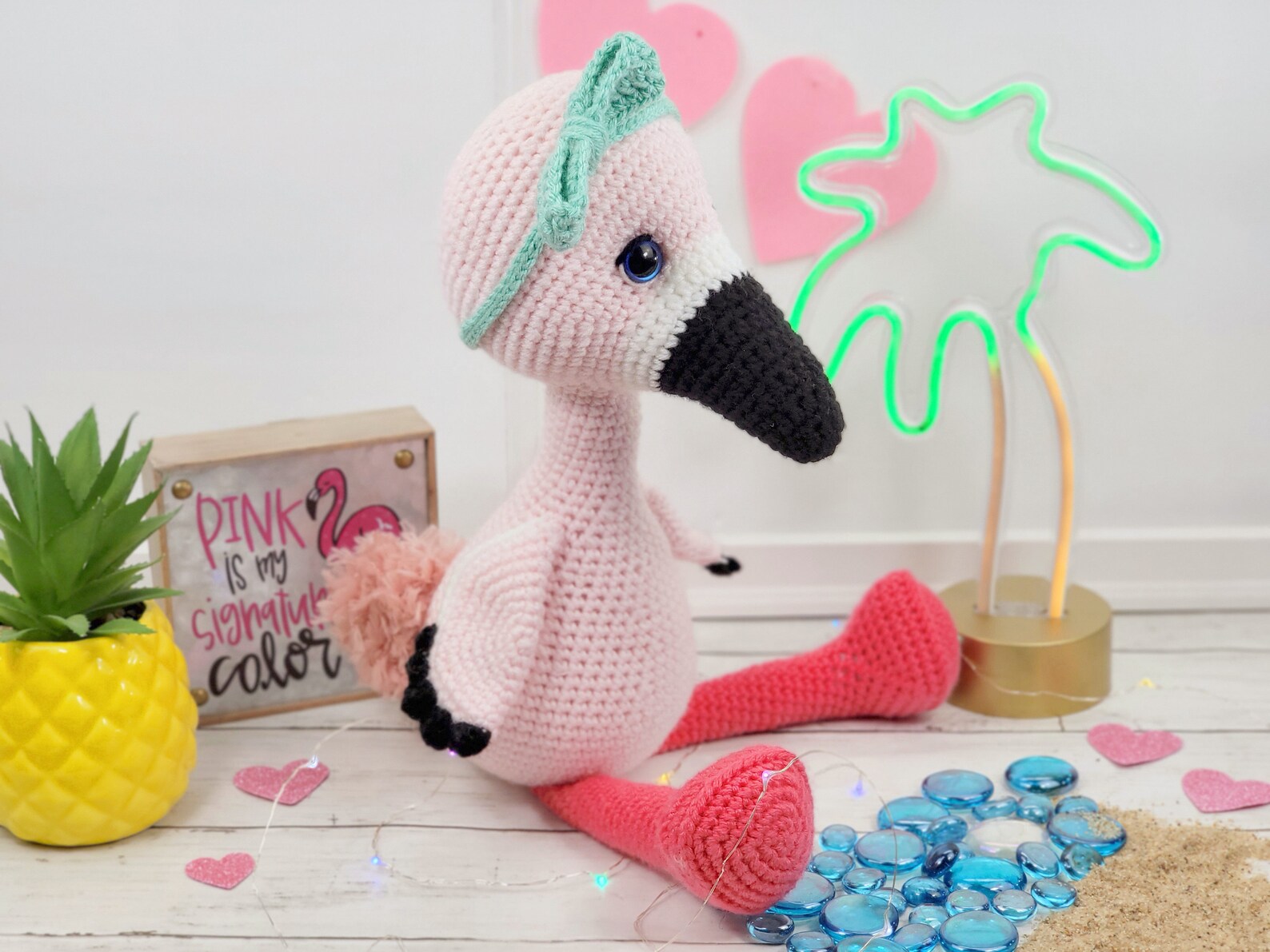 Flamingo Crochet Pattern Crochet Flamingo Flamingo Pattern | Etsy