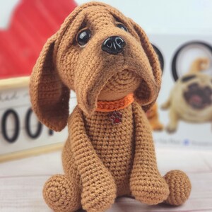 Bloodhound, Bloodhound Crochet Pattern, Crochet Pattern, Pattern ...