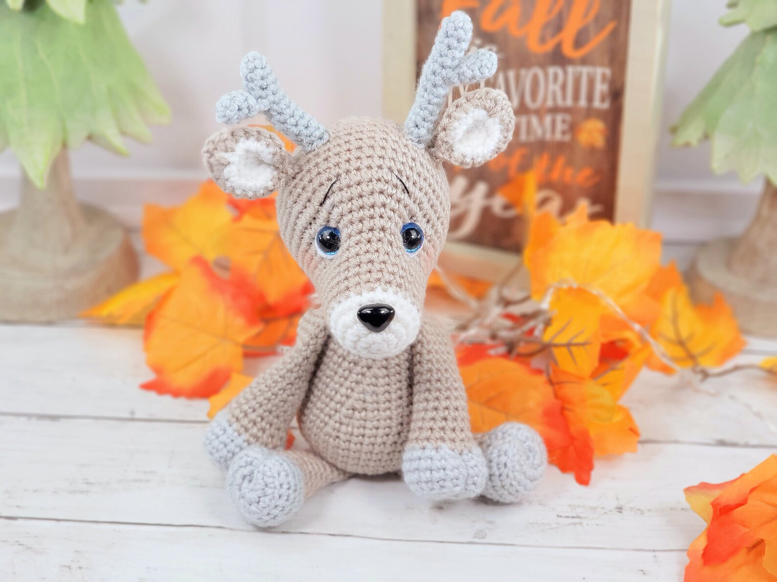Deer Deer Crochet Pattern Crochet Pattern Amigurumi - Etsy
