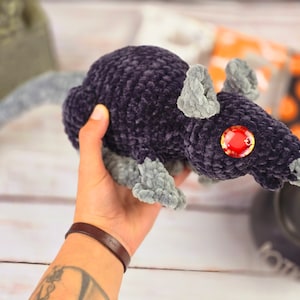 Rat Crochet Pattern, Crochet Rat, Rat Tutorial, Crochet Pattern, Rat ...